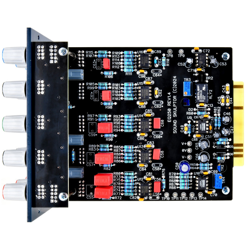 Sound Skulptor EQ250 Stereo Parametric EQ for 500 series-DIY Analog Audio